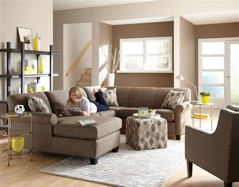 England Angie Long Sectional Sofa With Chaise Furniture And