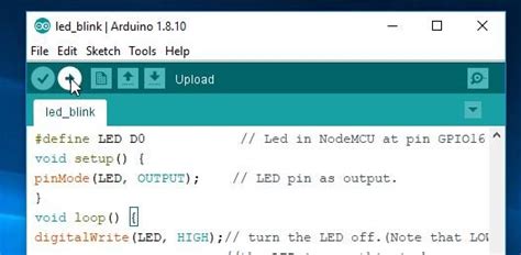 Nodemcu Esp Board Installation In Arduino Ide And Onboard Led Blink
