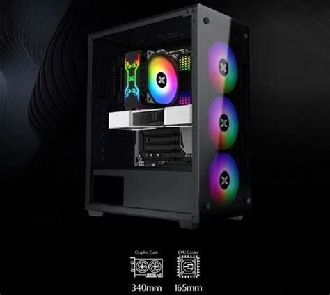 Vỏ Case XIGMATEK HERO II 3F EN40290 ATX 3 FAN X22F TINHOCNGOISAO