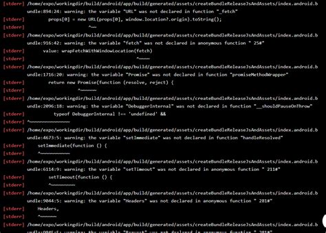 React Native Some Input Files Use Or Override A Deprecated API