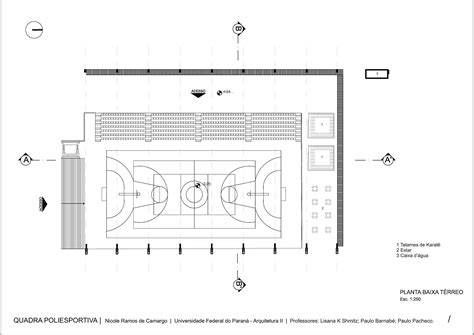 Quadra Poliesportiva Behance