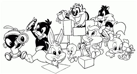 All Baby Looney Toons Coloring Page Clip Art Library