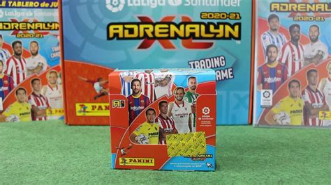Abriendo Una Caja Completa De Sobres De Adrenalyn Xl Laliga