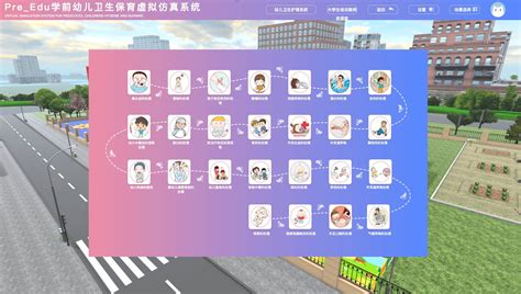 学前幼儿卫生保育虚拟仿真系统