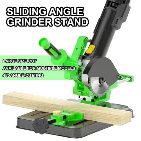 Sliding Angle Grinder Stand Holder Cutting Machine Mitre Saw Converter