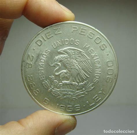 10 pesos plata hidalgo méxico 1956 Comprar Monedas antiguas de