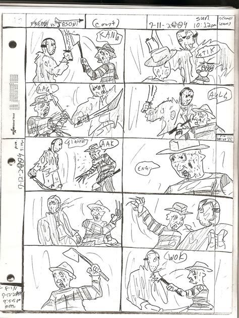 Freddy Vs Jason Pg170 By Dw13 Comics On Deviantart