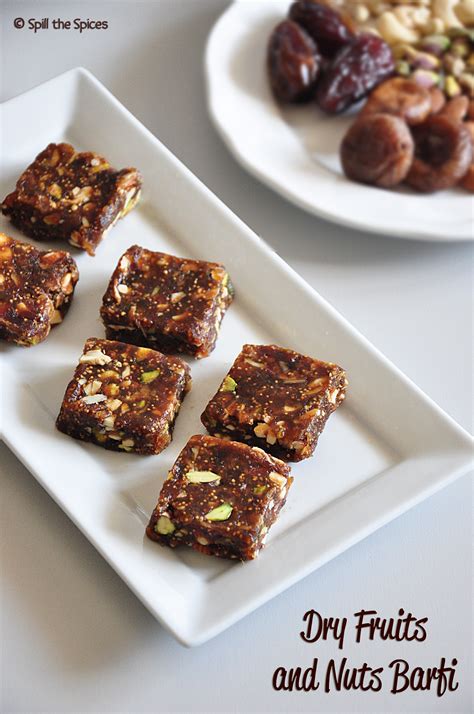 Dry Fruits And Nuts Barfi Spill The Spices
