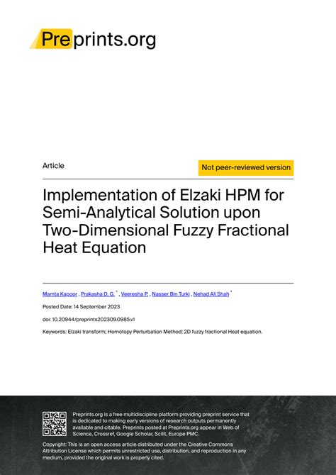 pdf implementation of elzaki hpm for semi analytical solution upon two dimensional fuzzy