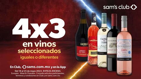 Sams Club 43 En Licores Seleccionados Al 25 De Mayo 2023