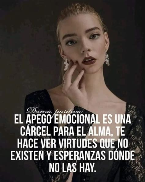 El apego emocional es una cárcel para el alma te hace ver virtudes que