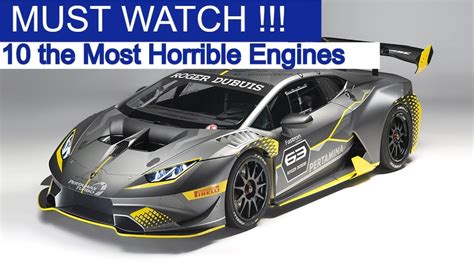 10 Cars With The Most Horrible Engines Of All Time YouTube