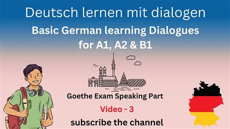 Basic German Dialogues Deutsch Mit Dialogen A1 A2 B1 Learn German