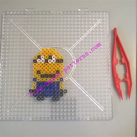 Minions Hama Beads Keychains Work Photos 1 Free Perler Beads