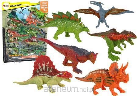 Zestaw Figurki Dinozaury Kolorowe 6 Szt Inna Marka Sklep EMPIK