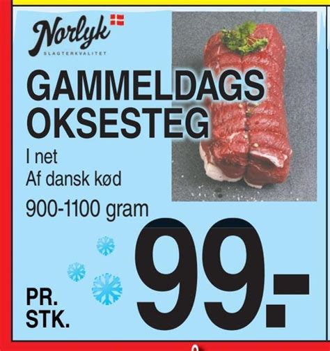 Gammeldags Oksesteg Tilbud Hos ABC Lavpris