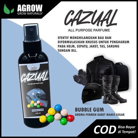 Jual CAZUAL Parfum Aroma Bubble Gum Helm Sepatu Penghilang Bau Anti