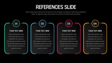 Reference Slide PowerPoint Template SlideBazaar