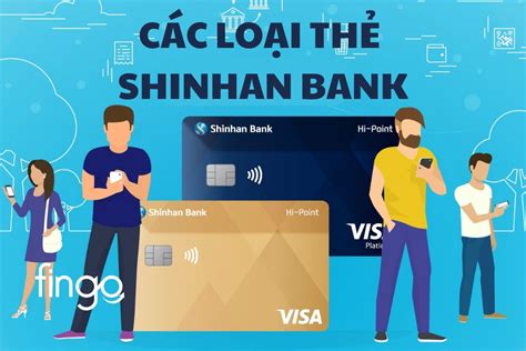 Phân biệt các loại thẻ Shinhan Bank 2024 Fingo