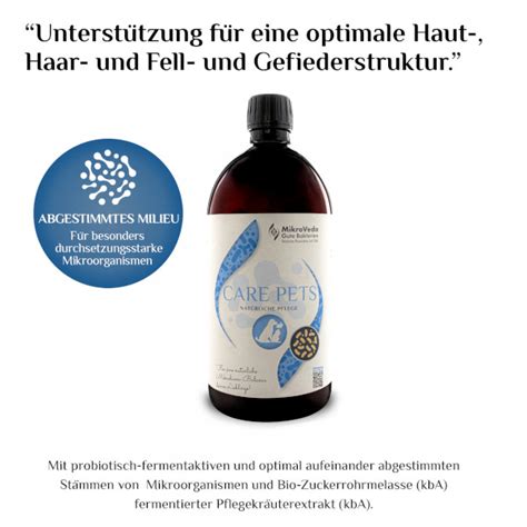 Mitosana MikroVeda CARE PETS Bio Pflegemittel 1 Liter R PET Flasche