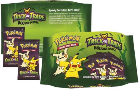 Pokemon Trading Card Game 2023 Halloween Trick Or Trade BOOster Bundle