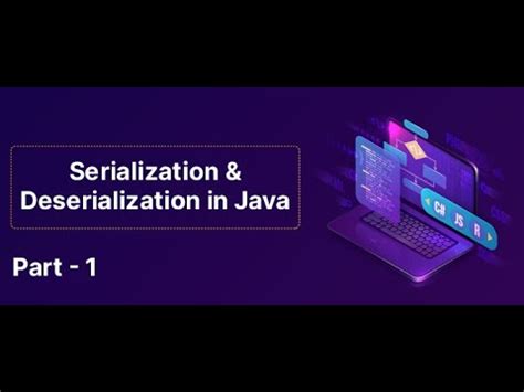 Serialization Deserialization In Java Part 1 Skill Lync YouTube