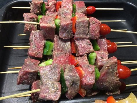 Brochettes De Boeuf La Moutarde Popote De Petit Bohnium C Est Bon