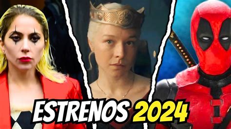 TODOS Los ESTRENOS MAS ESPERADOS Del 2024 PELICULAS SERIES Y ANIMES