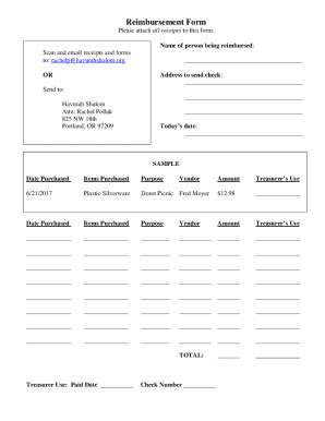 Fillable Online Hra Reimbursement Claim Form Health Fax Email Print