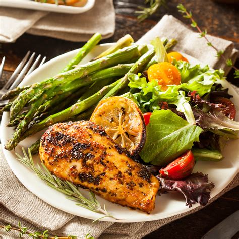 Poulet grillé au citron et aux herbes recette saine et délicieuse