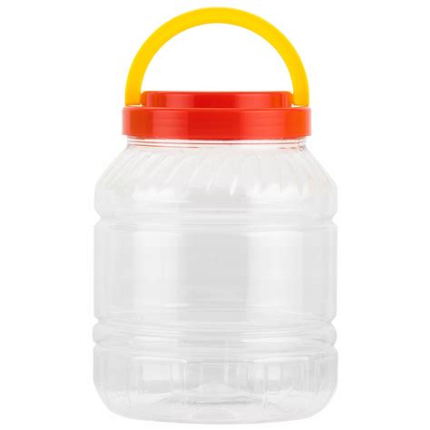 SŁOIK PET 3L POJEMNIK PLASTIKOWY Z NAKRĘTKĄ DO KISZENIA OGÓRKÓW NA