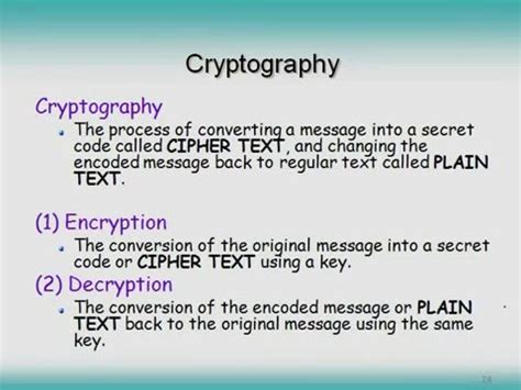 Network Security Cryptography Youtube