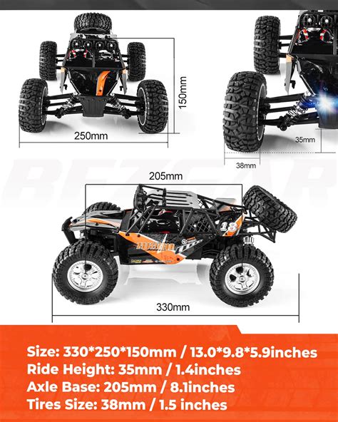 Buy Bezgar Hb Hobby Grade Scale Beginner Rc Trucks Wd High