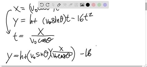 solved use the equations for the horizontal and vertical components of the projected object s