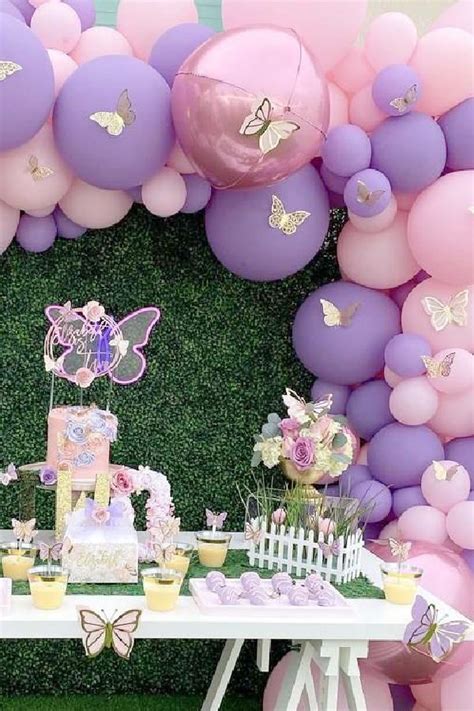 Butterfly Theme Birthday Party Ideas Photo 1 Of 6 Butterfly