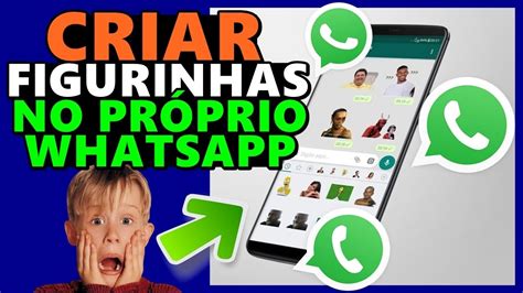 Como CRIAR FIGURINHAS No WHATSAPP Sem Baixar Nenhum Aplicativo YouTube