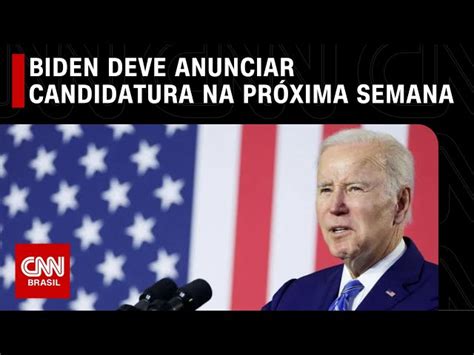 Planos para que Biden anuncie candidatura a reeleição estão em