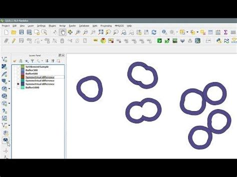 Qgis Multiple Ring Buffer Symmetrical Difference Artofit