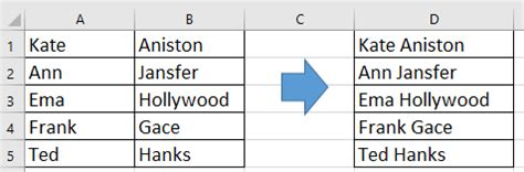 C Mo Unir Datos De Dos Celdas Columnas En Una Celda En Excel