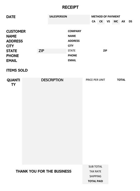 28 Free Medical Receipt Bill Templates Word PDF