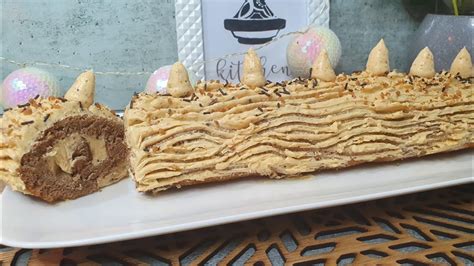 BUCHE PRALINE À LA CRÈME AU BEURRE YouTube