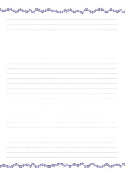 Lined Stationery Paper Printable