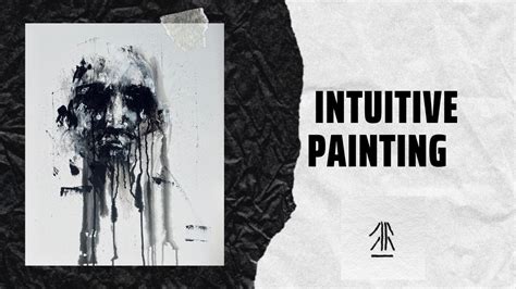 Peinture Acrylique Portrait En Peinture Intuitive Youtube
