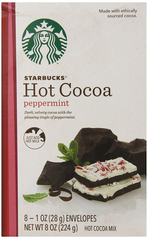 Starbucks Hot Cocoa Mix Peppermint Ounce Walmart