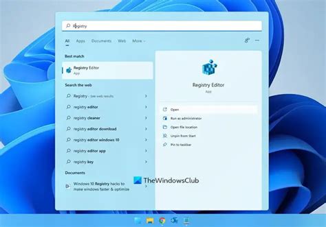 How To Open Registry Editor In Windows