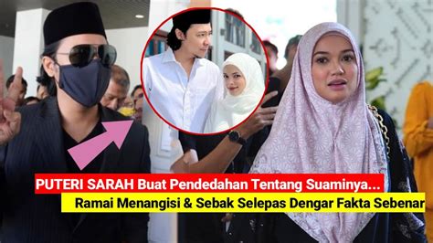 KEPUTUSAN KES CERAI PUTERI SARAH LIYANA Terpaksa Buat Pendedahan