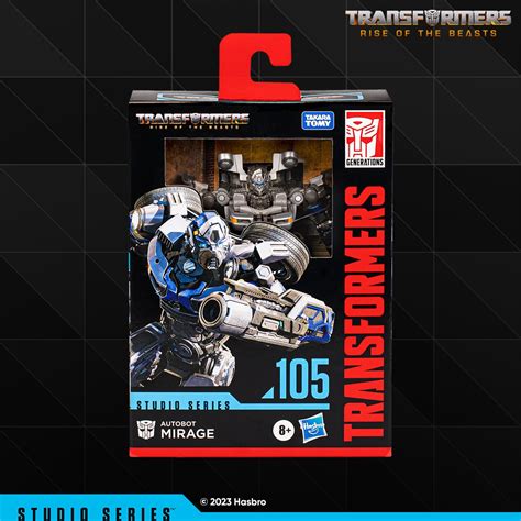 Transformers Studio Series Rise Of The Beast Deluxe Mirage Kapow Toys