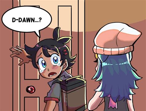 Dawn And Goh Pokemon And More Drawn By Beachblu S Danbooru