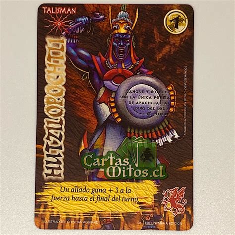 31 126 Huitzilopochtli Mitos Y Leyendas El Reto Cartas Mitos