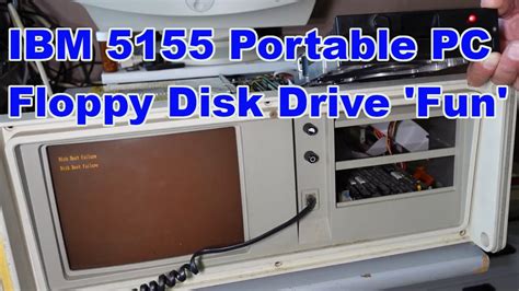 IBM 5155 Portable PC Recovery Project Part 2 Floppy Disk Drive